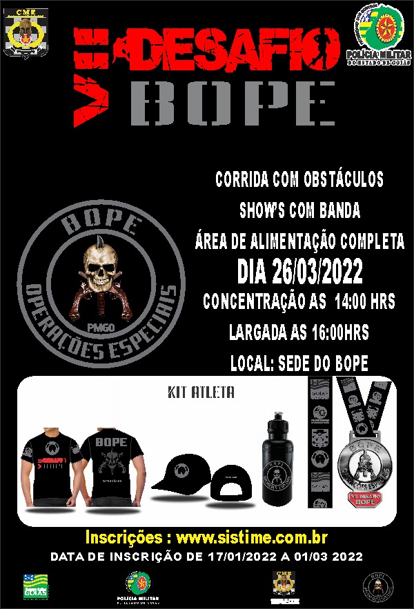 DESAFIO BOPE VII EDIÇÃO | Sistime